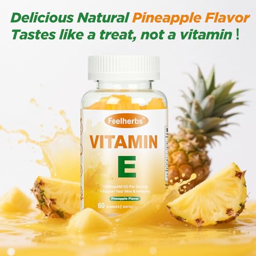 Delicious vitamin E gummies for adults