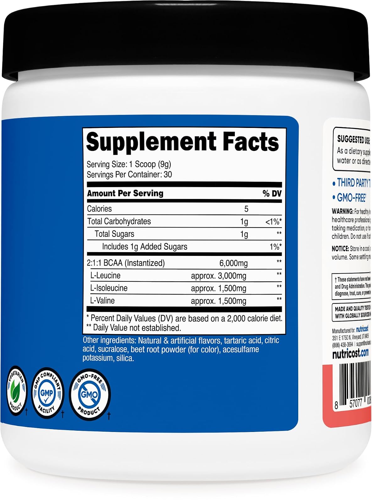 Delicious watermelon BCAA for hydration