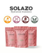 Delicious watermelon flavour hydration gummies