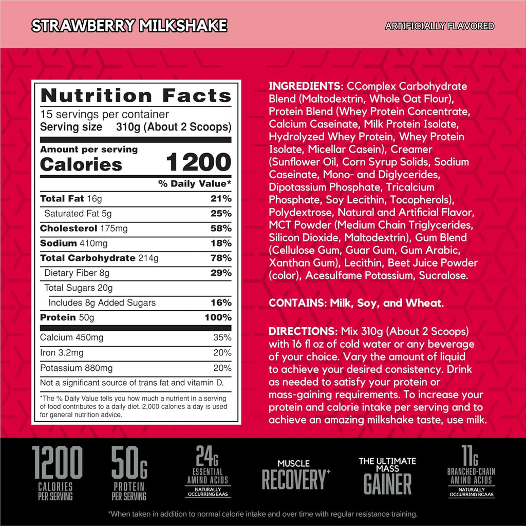 delicious weight gainers for easy mixing