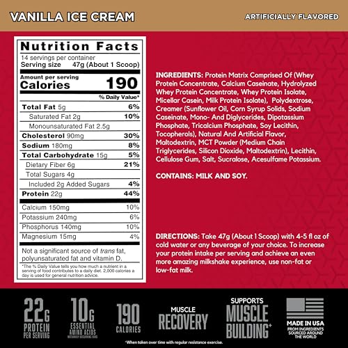 delicious whey protein for muscle gain