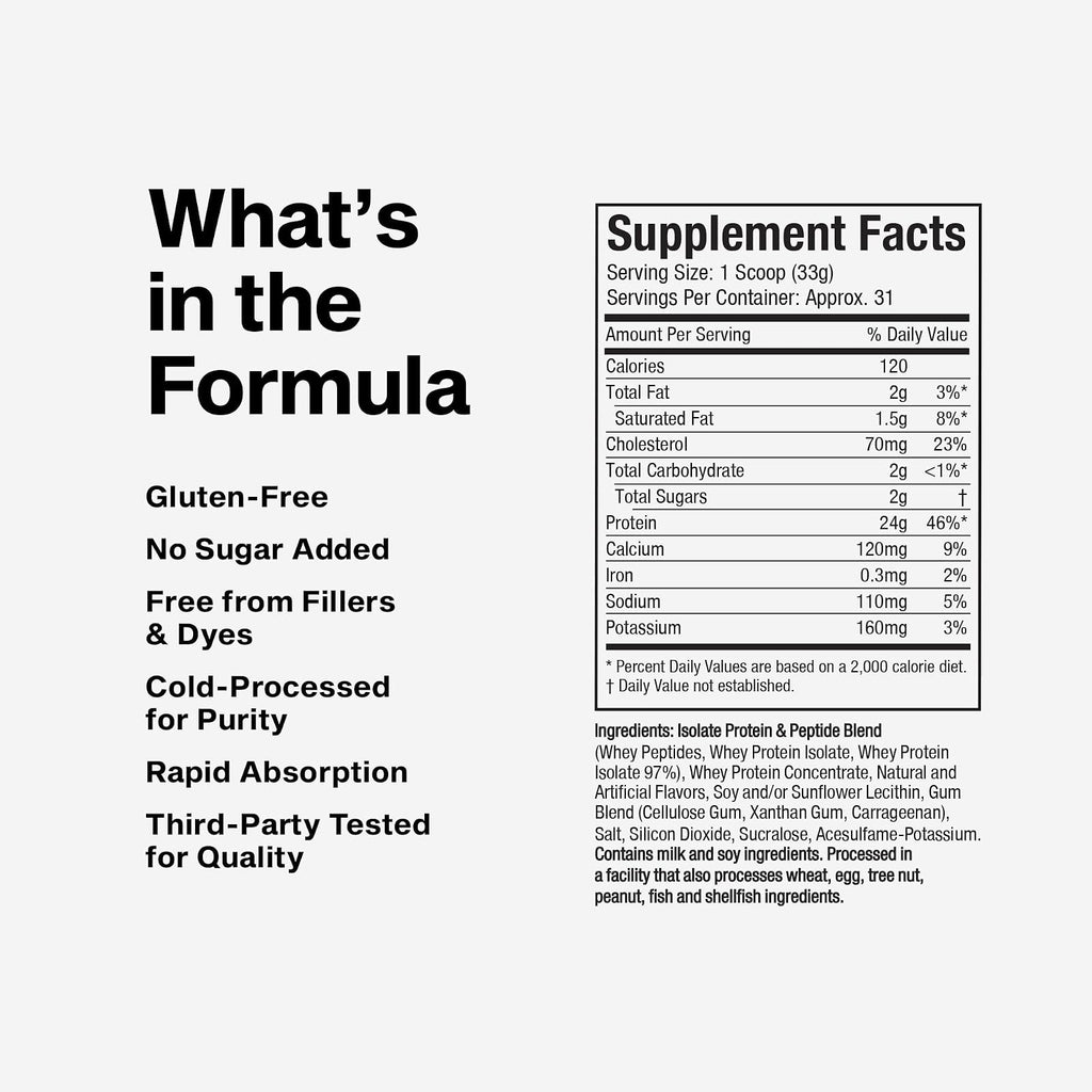 delicious whey protein for muscle gain