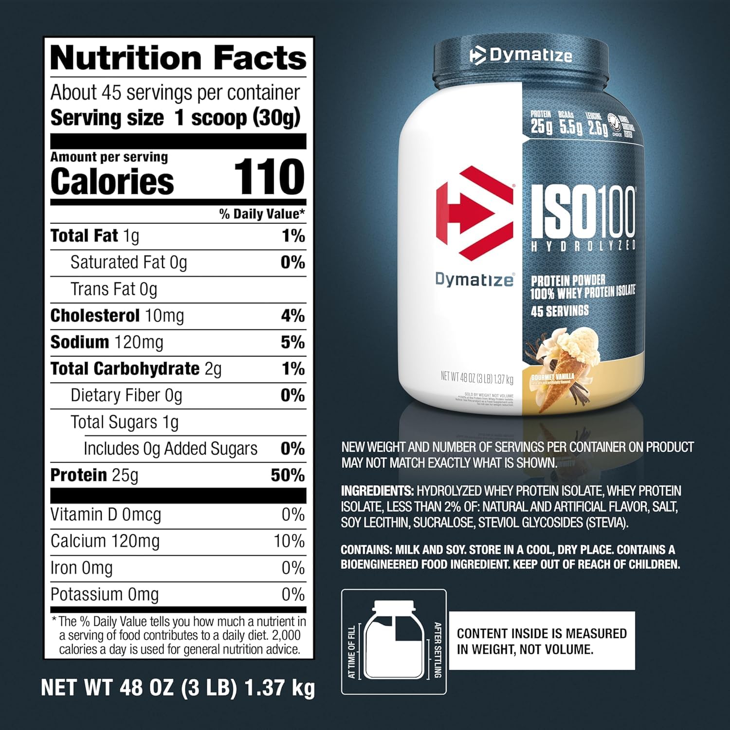 Delicious whey protein for smoothies