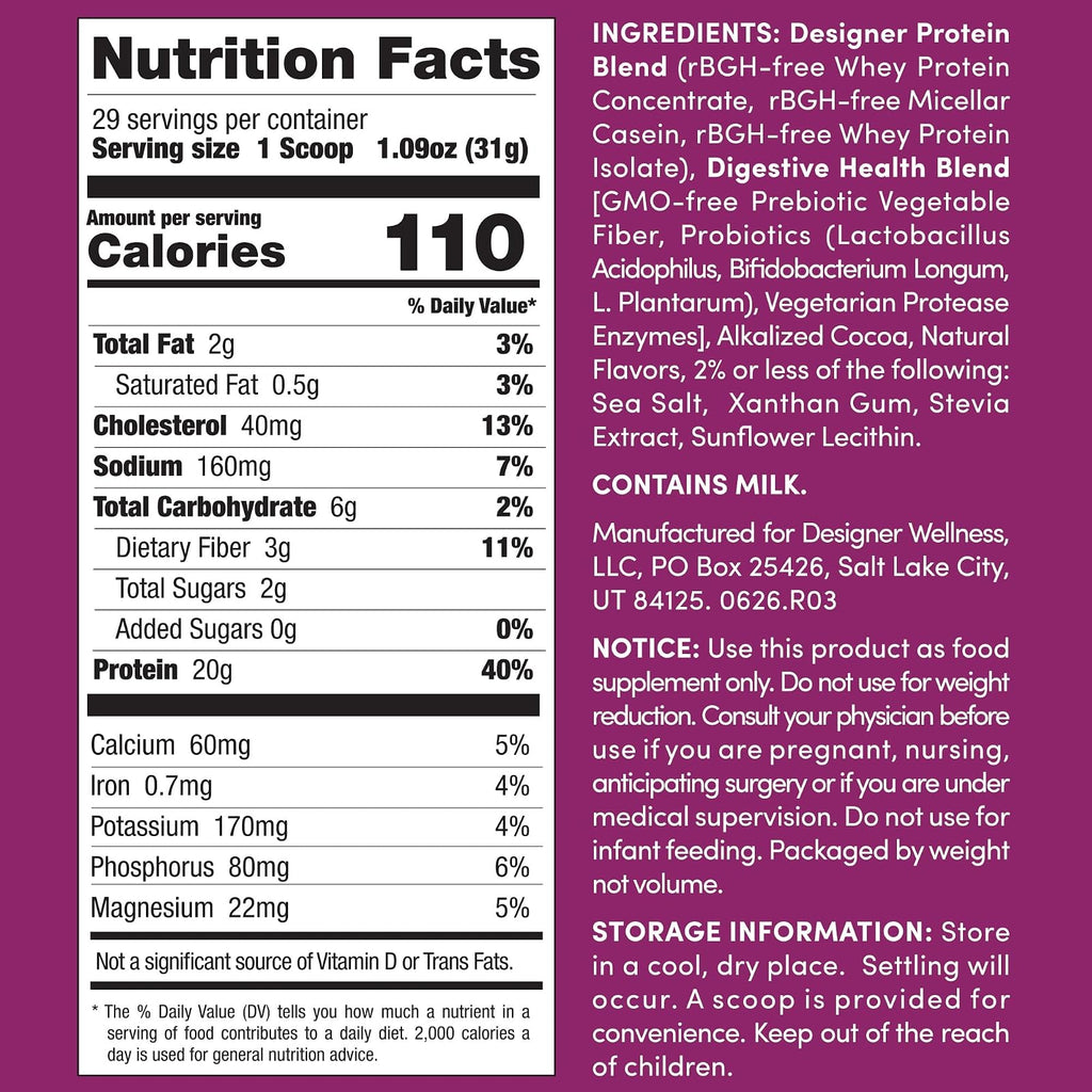 Delicious whey protein for smoothies