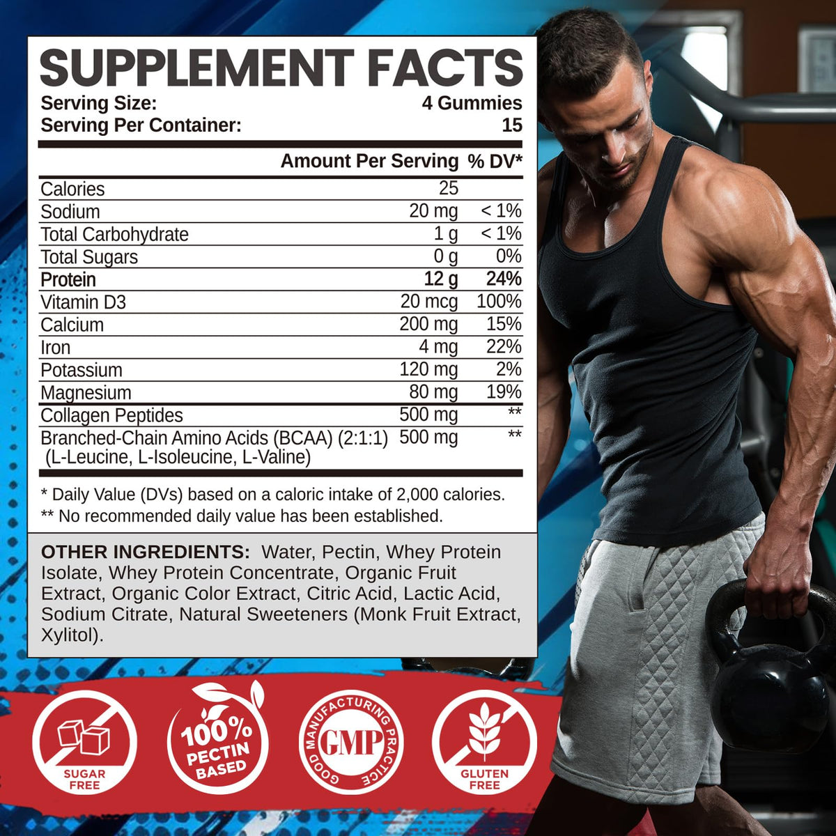 delicious whey protein gummies for post-workout