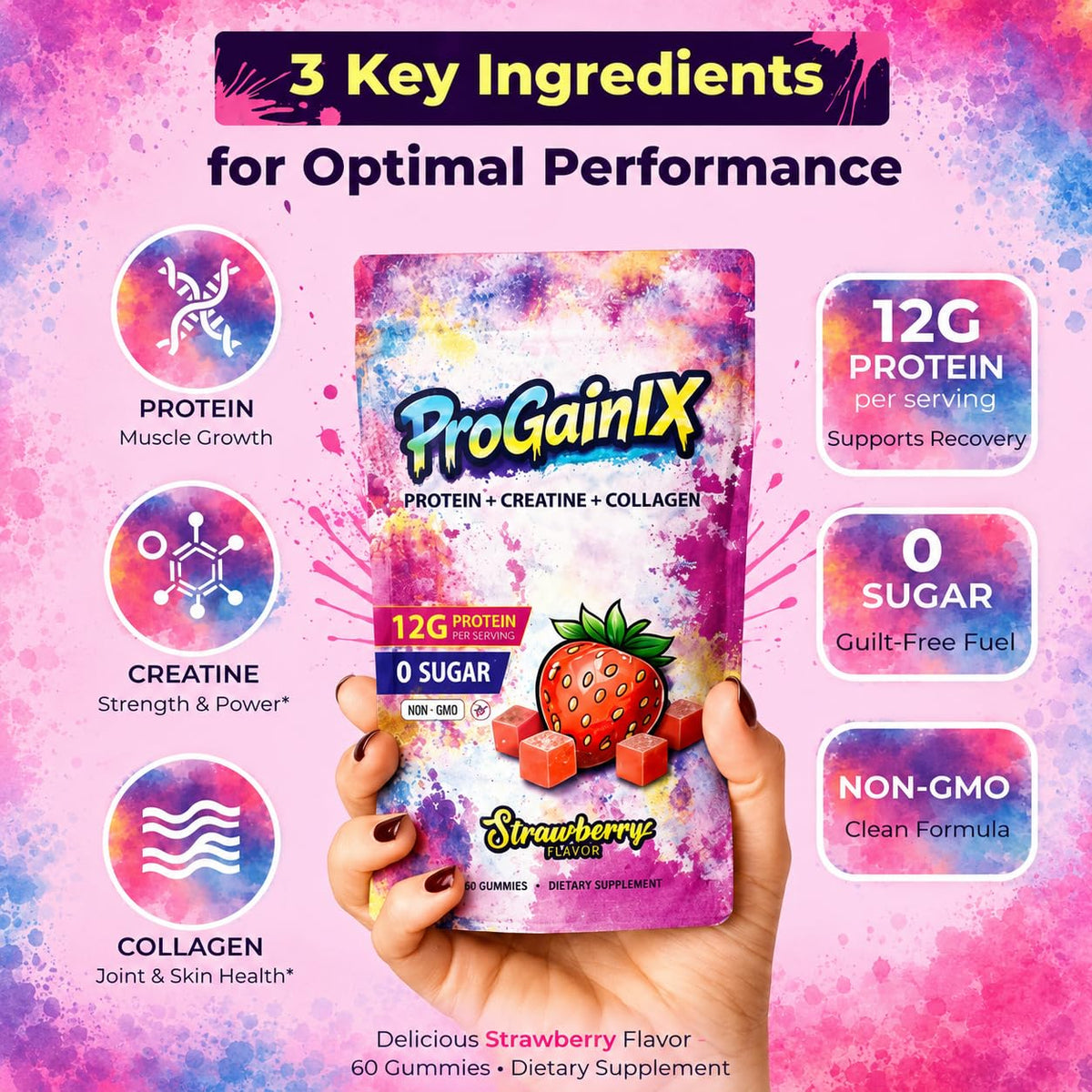 delicious whey protein gummies snack
