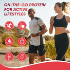 delicious whey protein gummy snacks