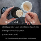 delicious whey protein powder mix