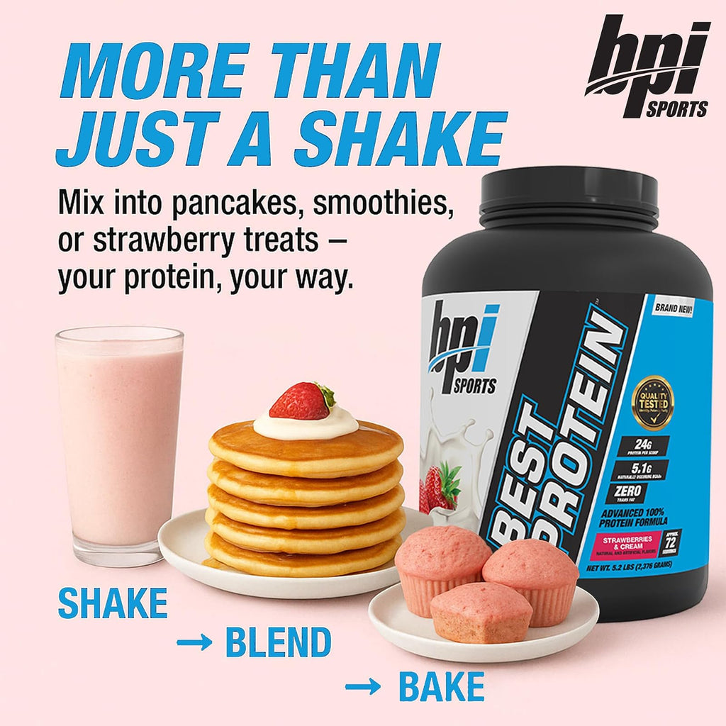 delicious whey protein shake mix