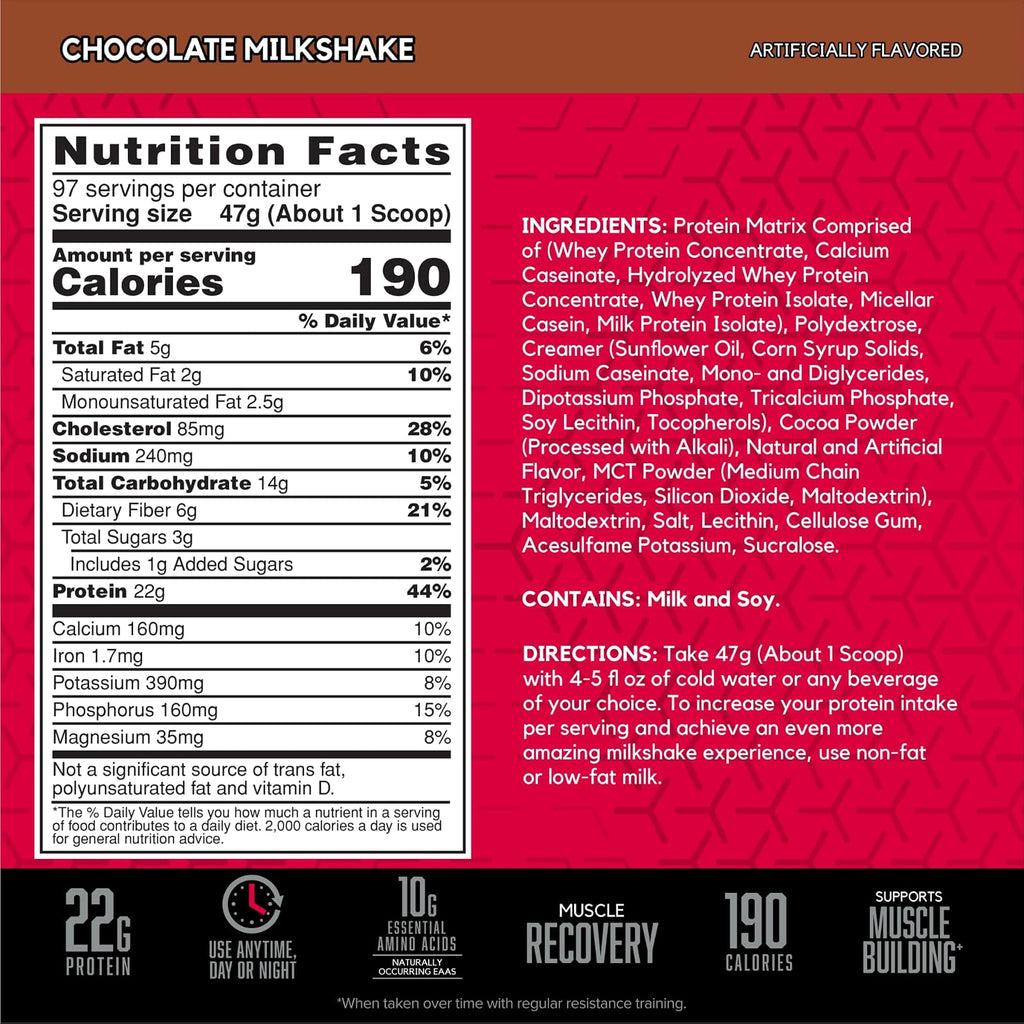 delicious whey protein shake mix