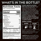 delicious whey protein shake