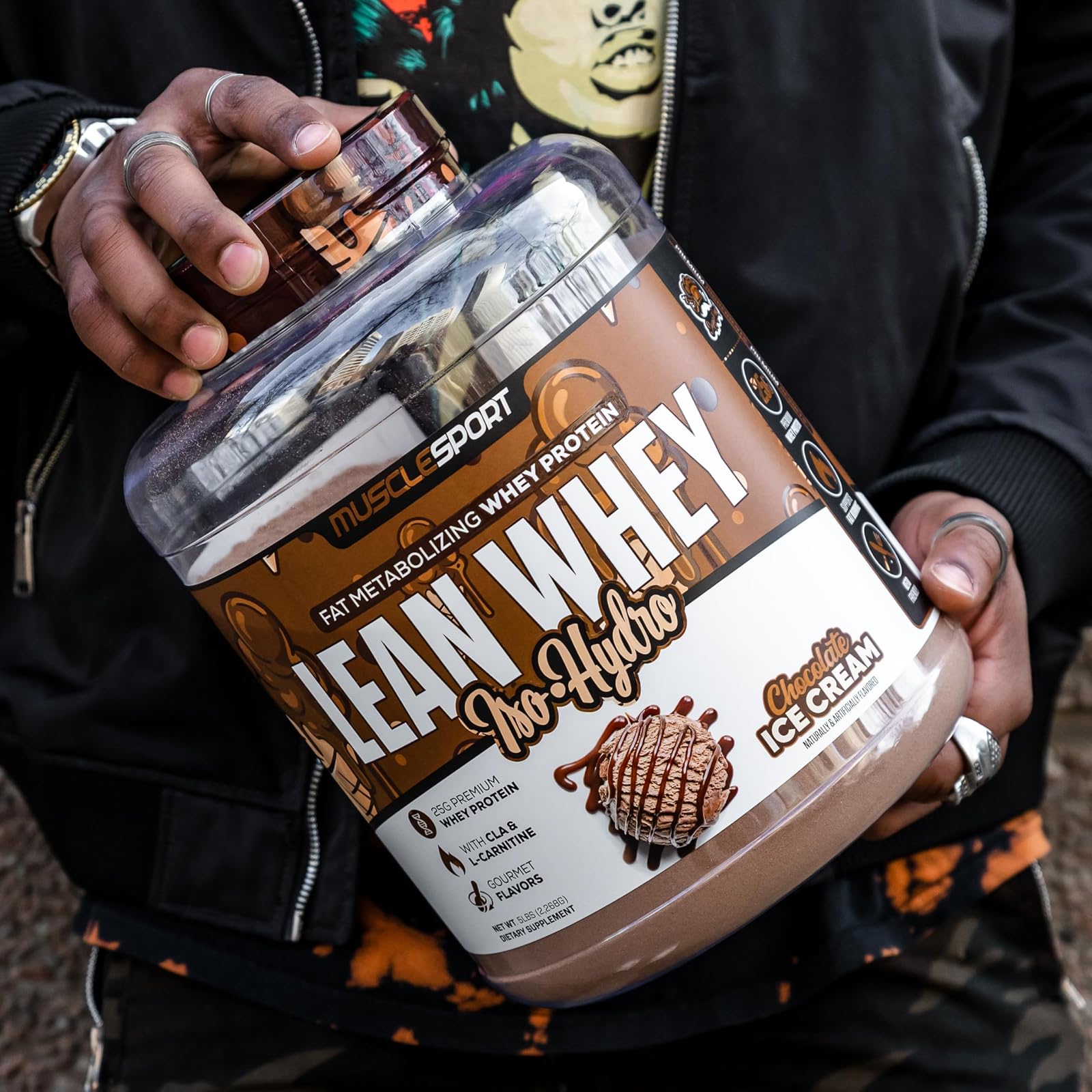 delicious whey protein supplement