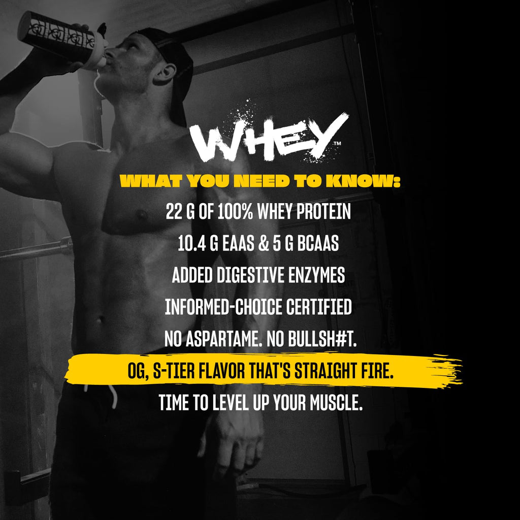 delicious whey protein supplement