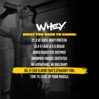 delicious whey protein supplement