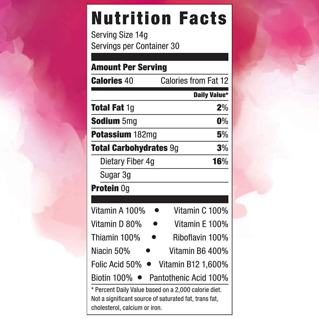 delicious wild berry flavour supplements