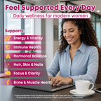delicious women's multivitamin gummy supplement