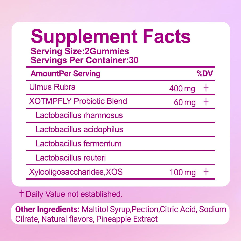 delicious women's probiotic gummies
