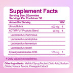 delicious women's probiotic gummies