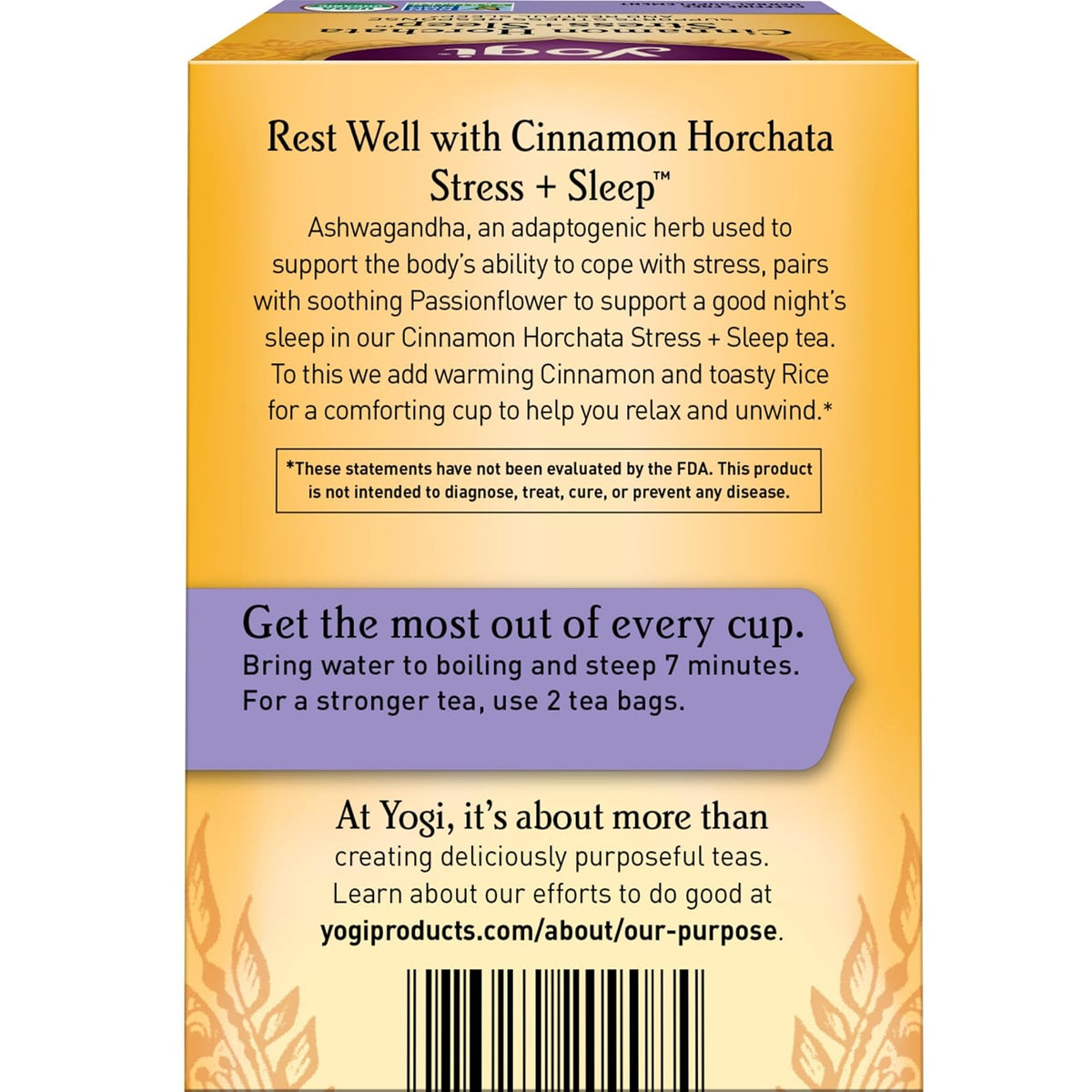 Delicious Yogi herbal tea blend