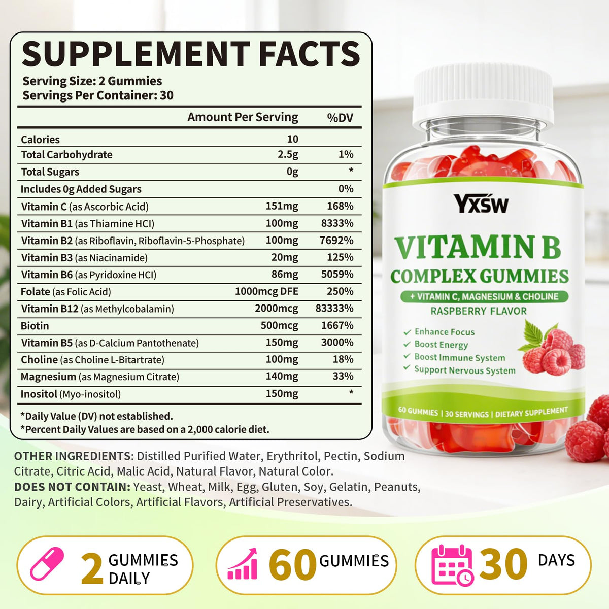 Delicious YXSW gummies for healthy metabolism