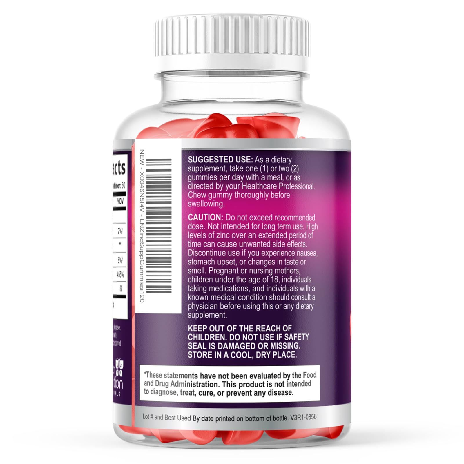 delicious zinc gummies for daily nutrition