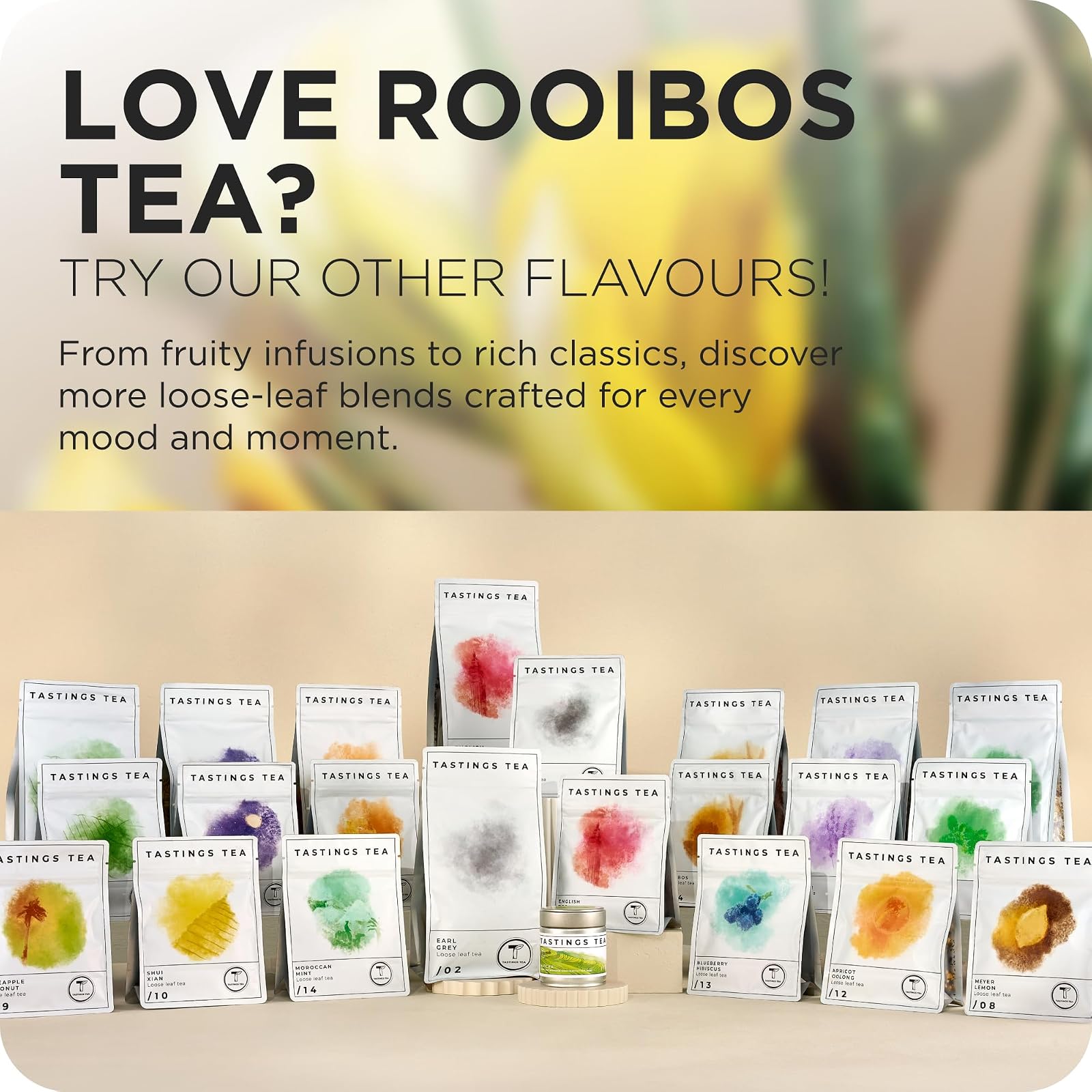 deliciously rich Rooibos tea experience