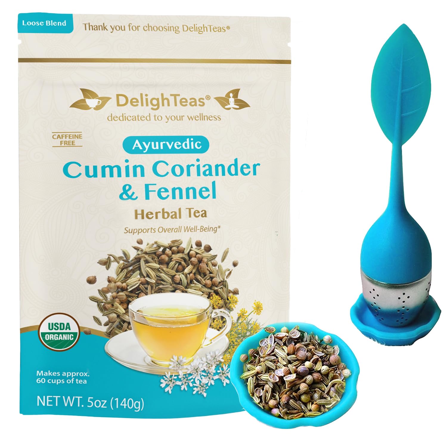 DelighTeas organic detox herbal tea