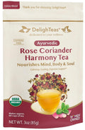 DelighTeas organic rose tea blend