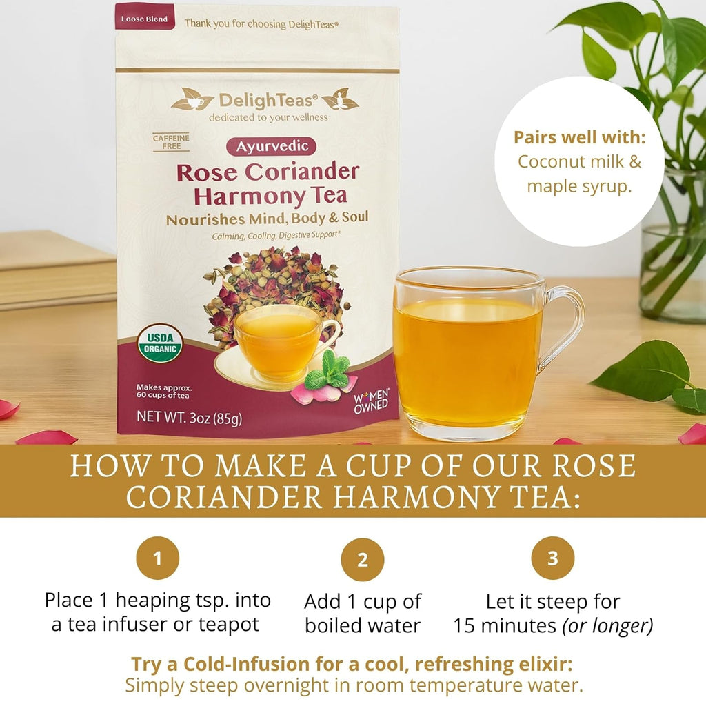 DelighTeas soothing tea experience