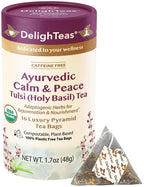 DelighTeas Tulsi herbal tea bags