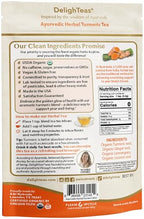 DelighTeas turmeric ginger infusion