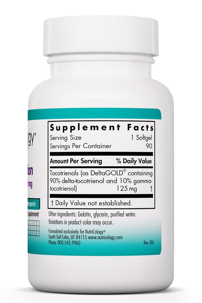 Delta-Fraction tocotrienols for heart health