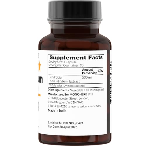 Dendrobium 500 mg for overall wellness