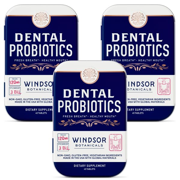 Dental probiotics for healthy gums
