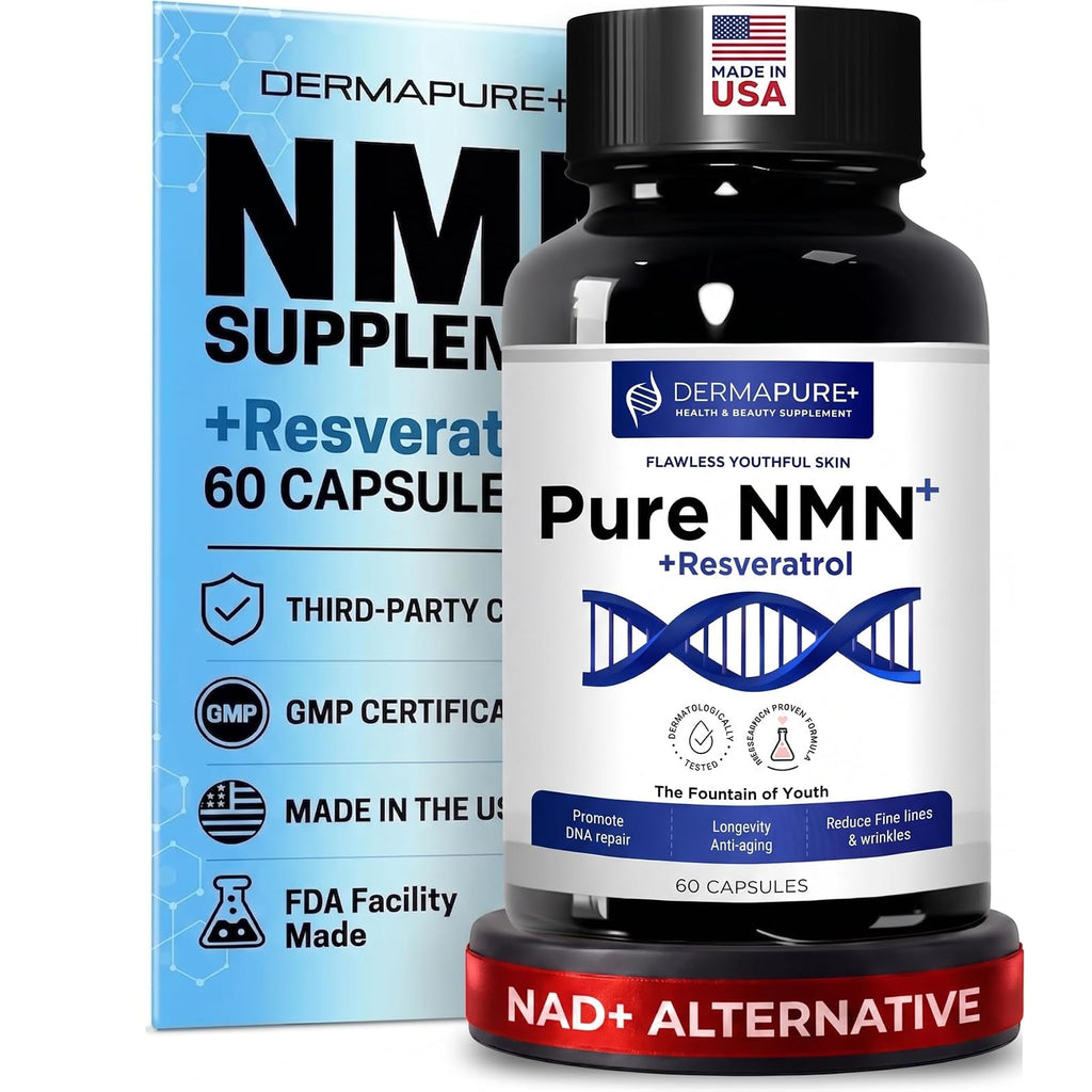 DermaPure+ NMN supplement for vitality
