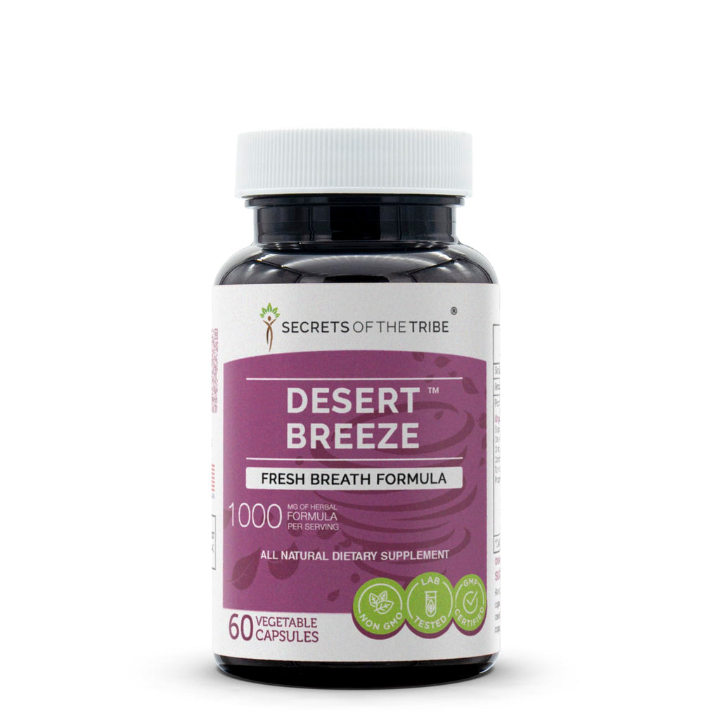 Desert Breeze herbal supplements for fresh breath