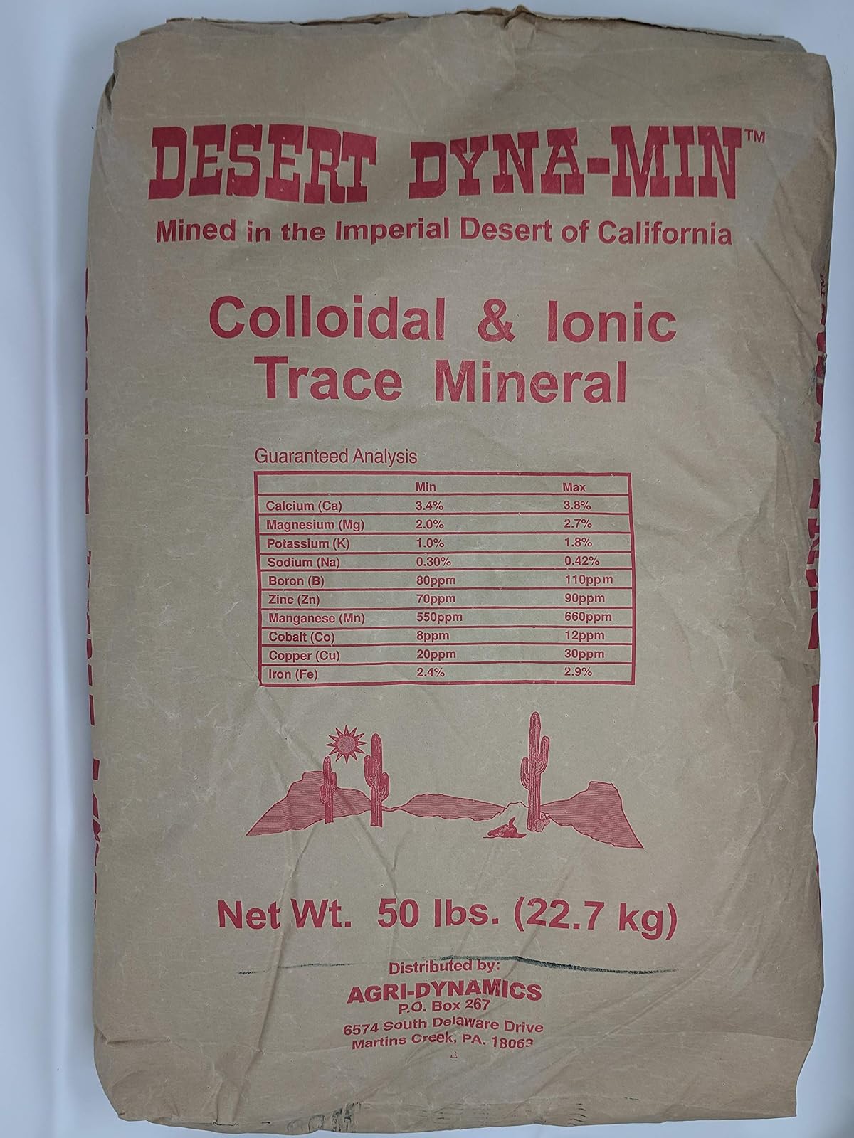 Desert Dyna-Min trace mineral benefits