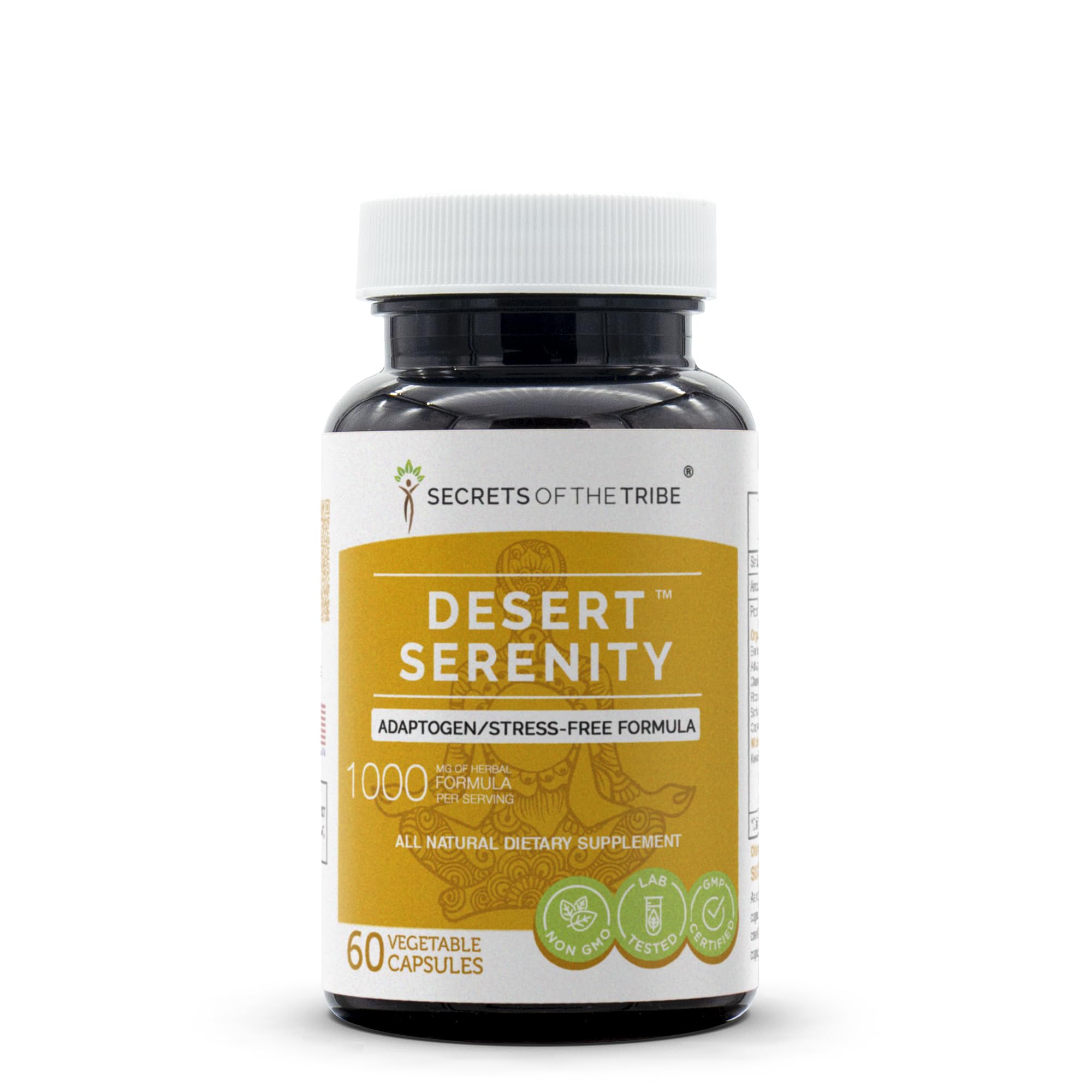 Desert Serenity adaptogen supplement capsules