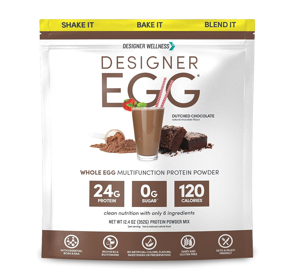 Designer Wellness egg protein powder
