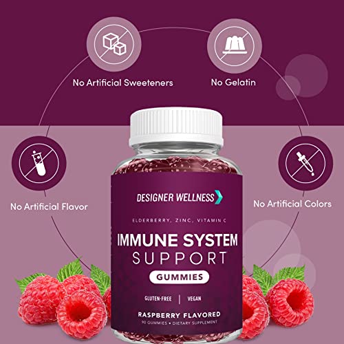 Designer Wellness elderberry gummy benefits