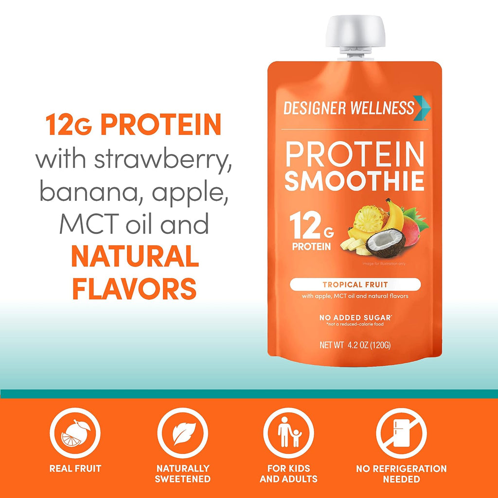 Designer Wellness protein smoothie pack