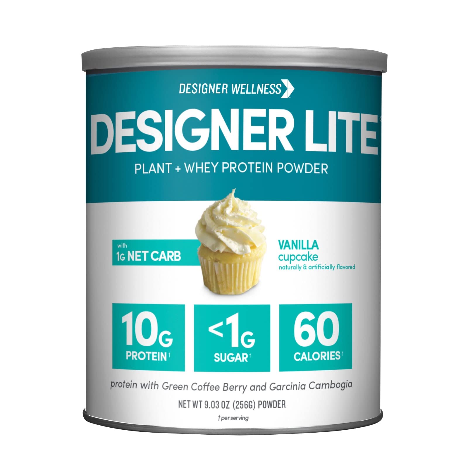 Designer Wellness vanilla cupcake protein blend