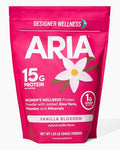 Designer Wellness vanilla protein powder