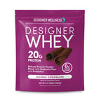 Designer Wellness whey protein powder