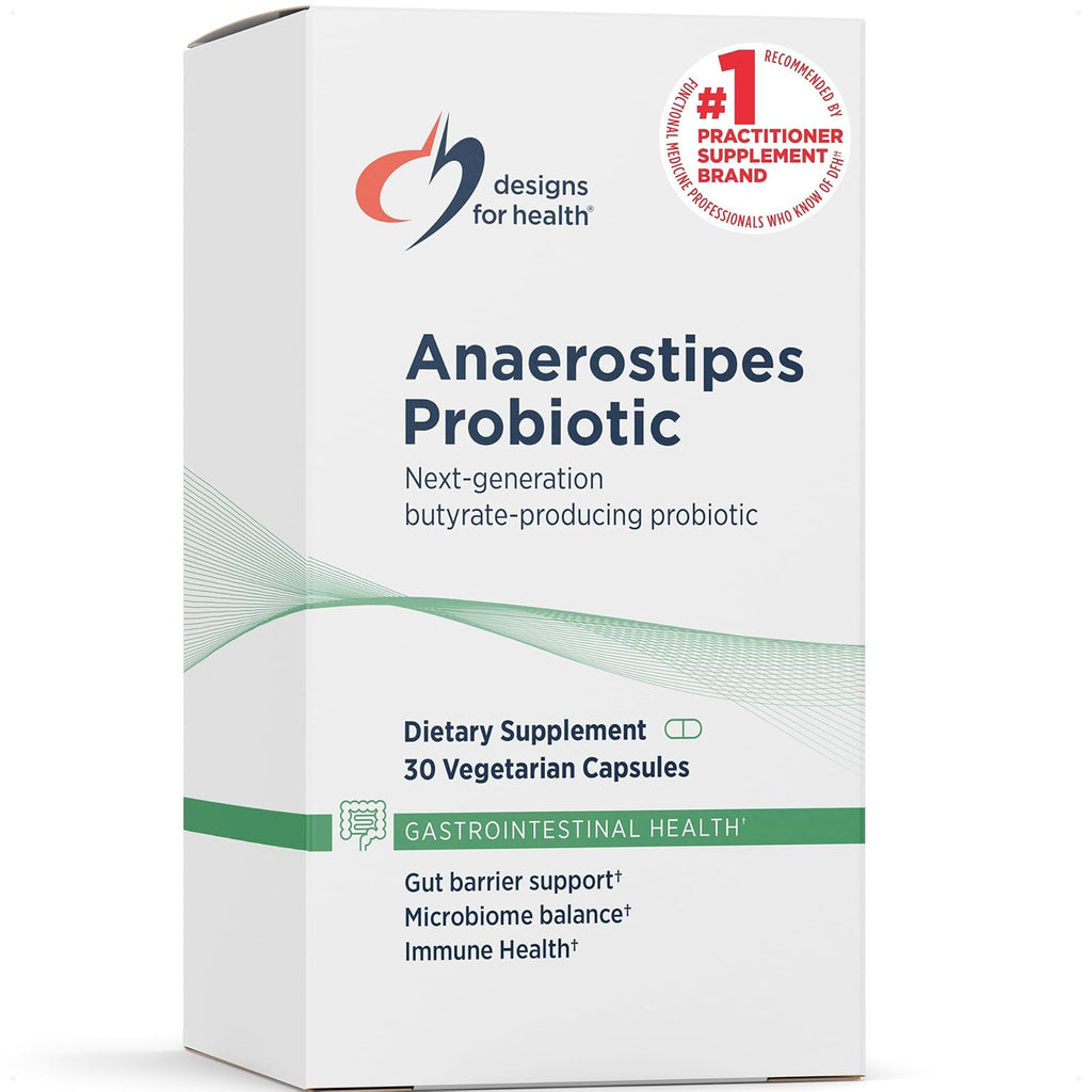 Designs for Health Anaerostipes Probiotic capsules