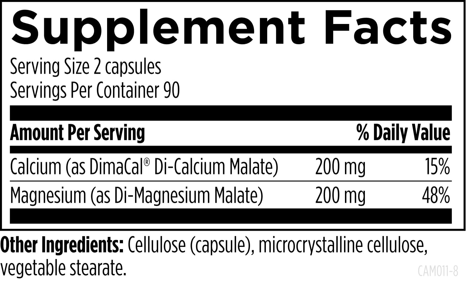 Designs for Health Cal/Mag capsules