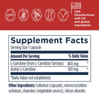 Designs for Health Carnitine capsules