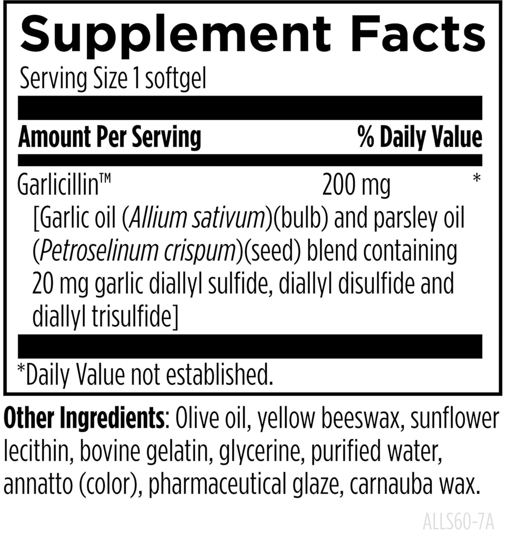 Designs for Health garlic extract