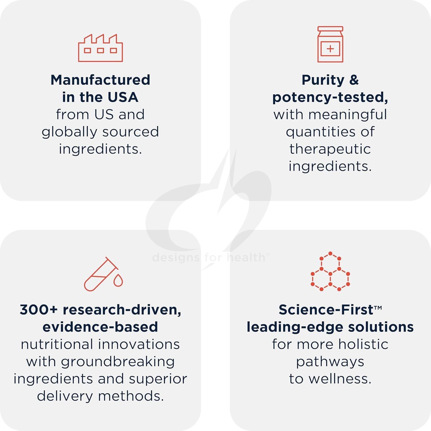 Designs for Health iron benefits