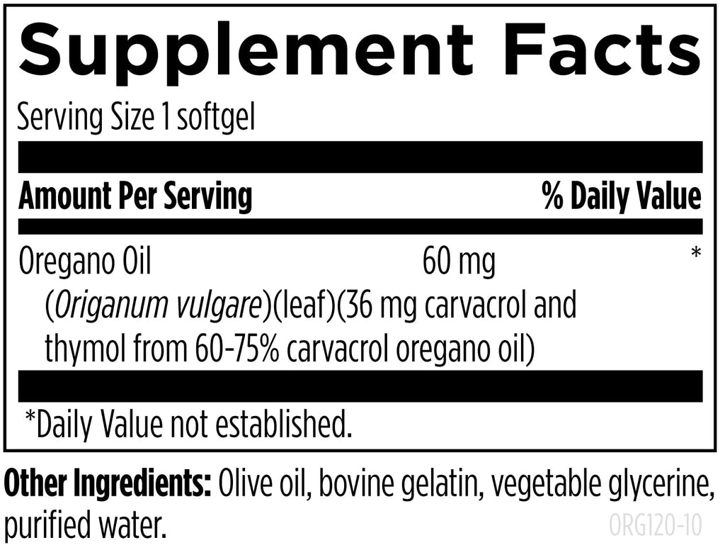 Designs for Health oregano oil benefits